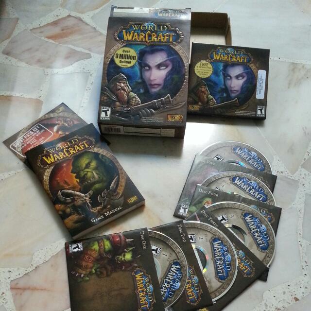 World Of Warcraft And Burning Crusade Original Box Sets, Hobbies & Toys ...