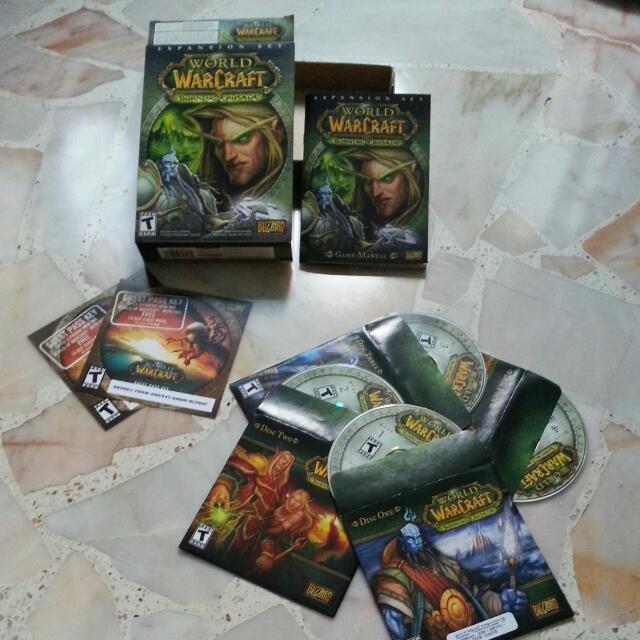 World Of Warcraft And Burning Crusade Original Box Sets, Hobbies & Toys ...