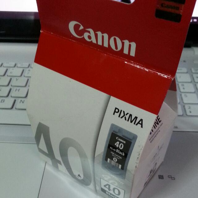 CANON 40 PRINTER INK CARTRIDGE, Computers & Tech, Parts & Accessories ...