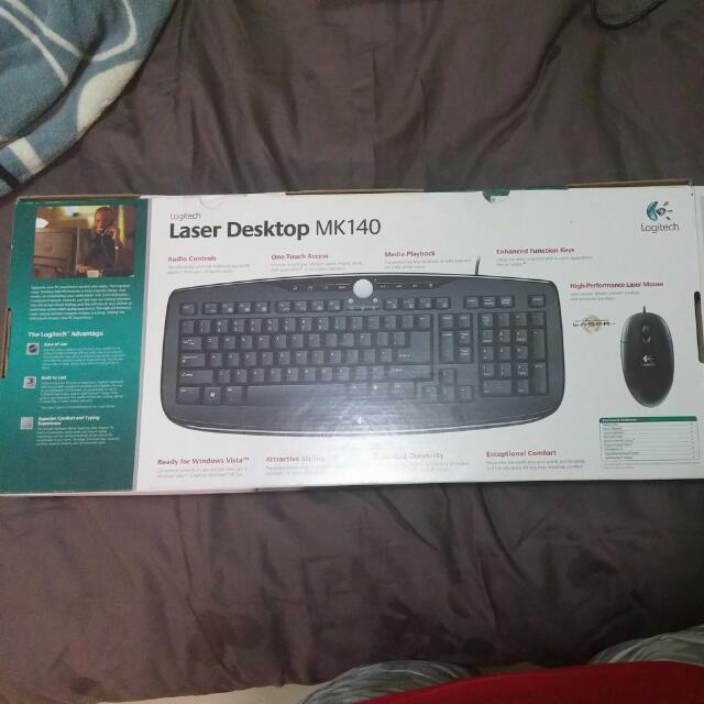 Logitech Laser Desktop MK140 , Computers & Tech, Parts & Accessories ...