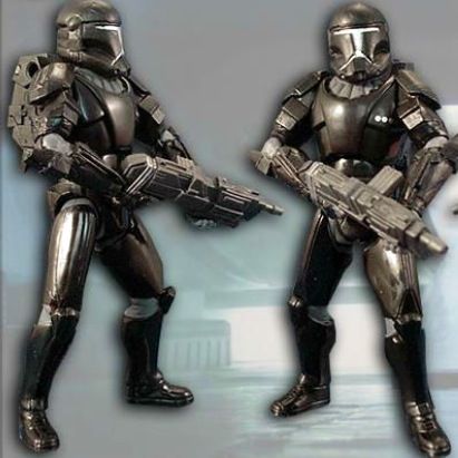 Star Wars Omega Squad Sergeant, Sniper And Communications Commando ...