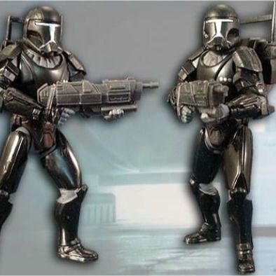 Star Wars Omega Squad Sergeant, Sniper And Communications Commando ...