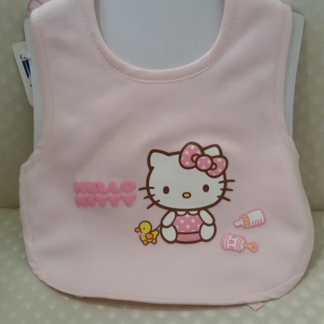 Hello Kitty Bib, Babies & Kids, Babies & Kids Fashion on Carousell