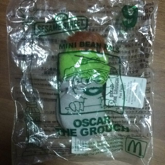 OSCAR THE GROUCH|GUY SMILEY|THE COUNT|SHERLOCK HEMLOCK, Hobbies & Toys ...