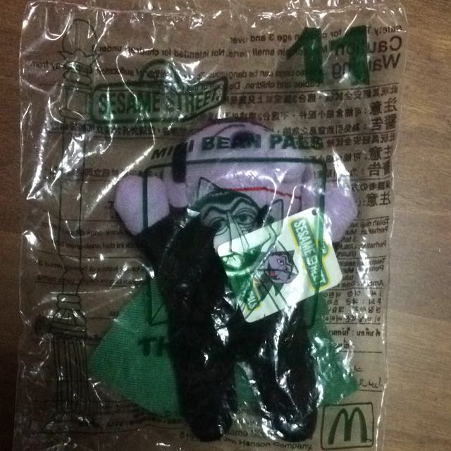 OSCAR THE GROUCH|GUY SMILEY|THE COUNT|SHERLOCK HEMLOCK, Hobbies & Toys ...