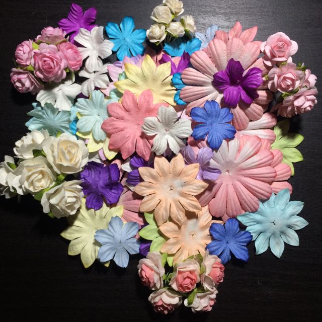 LIMITED*** Craft Flowers Grab Bag, Hobbies & Toys, Stationery & Craft ...