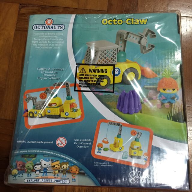 Octonauts Fisher Price Octo-claw, Hobbies & Toys, Toys & Games on Carousell