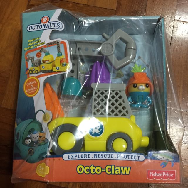 Octonauts Fisher Price Octo-claw, Hobbies & Toys, Toys & Games on Carousell