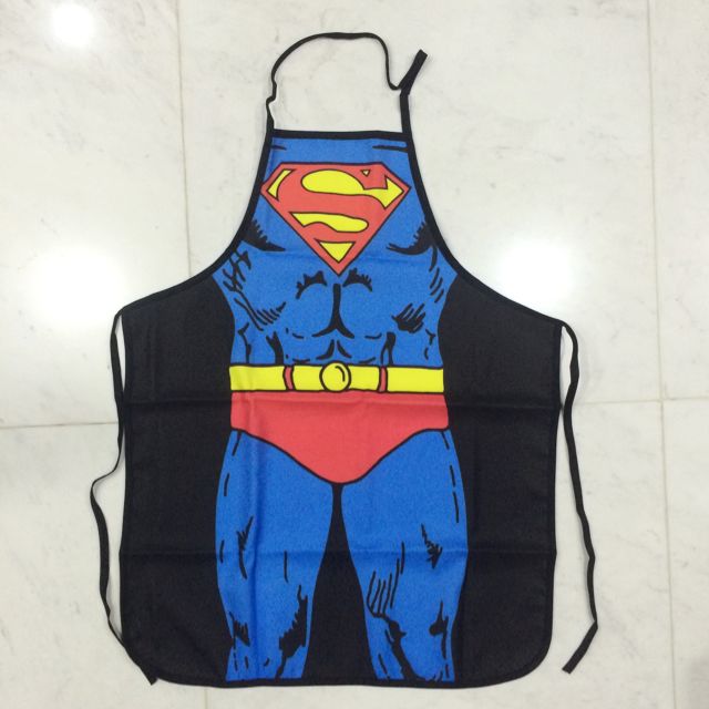 Superman Apron, Men's Fashion, Bottoms, Sleep and Loungewear on Carousell