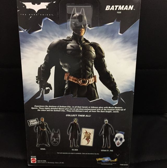 Batman Figure from Movie Masters The Dark Knight With Crime Scene ...