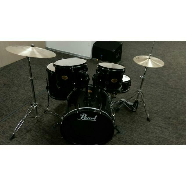 Price Reduced! Pearl Target Series Drum Kit. Price Negotiable ...
