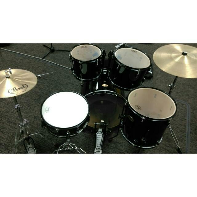 Price Reduced! Pearl Target Series Drum Kit. Price Negotiable ...