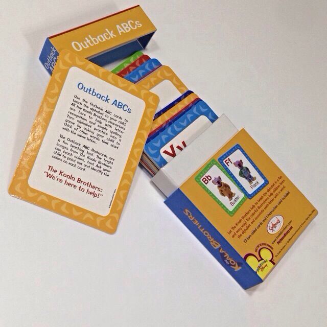 Koala Brothers Outback ABC FLASH CARDS, Hobbies & Toys, Toys & Games on ...