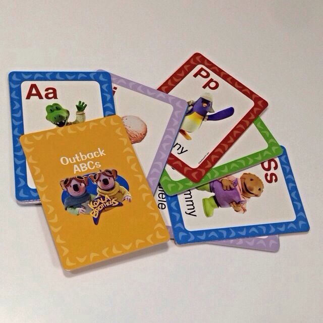 Koala Brothers Outback ABC FLASH CARDS, Hobbies & Toys, Toys & Games on ...
