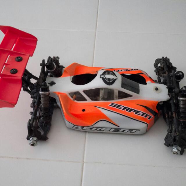 RC Hobby Grade: Serpent 811 1/8 Scale EP Converted Buggy (ARTR ...