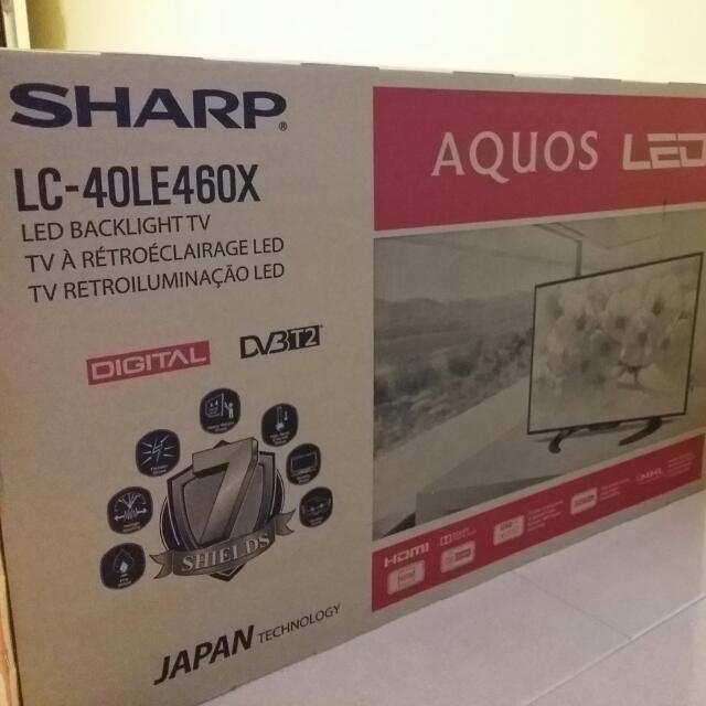 SHARP AQUOS LED 40", Furniture & Home Living, Furniture, TV Consoles on Carousell