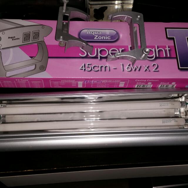 Aquarium Lights 1.5ft Aquazonic T5 Light, Pet Supplies on Carousell
