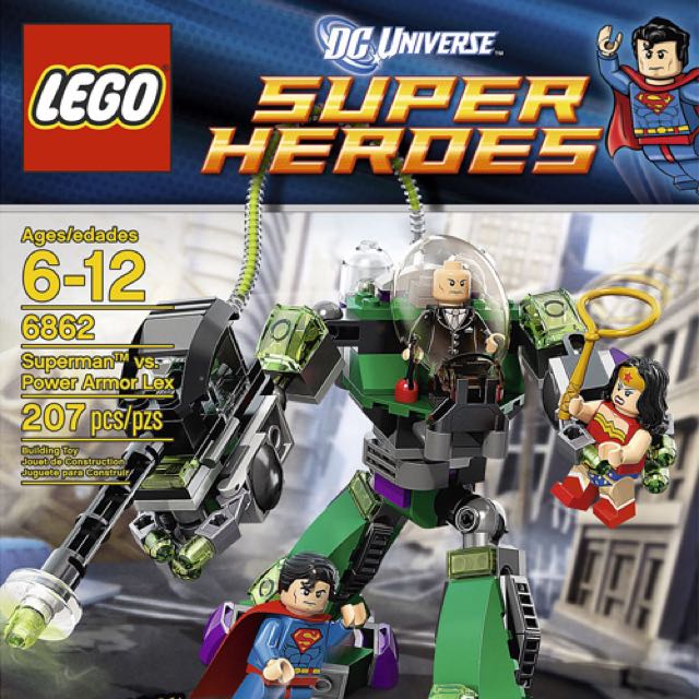 Lego 6862 Superman Vs Power Armor Lex, Hobbies & Toys, Toys & Games on ...