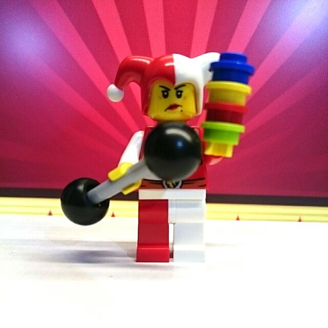 Lego - Female Jester Minifigure , Hobbies & Toys, Toys & Games on Carousell