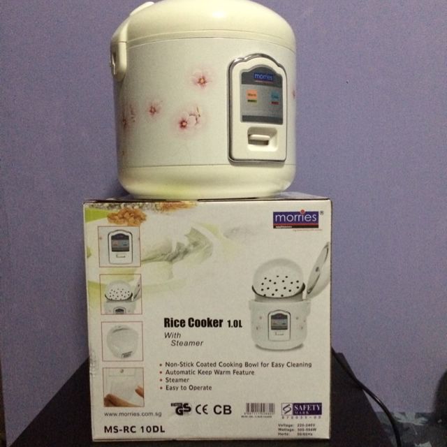 Morries Rice Cooker MS-RC 10DL, TV & Home Appliances, Kitchen ...