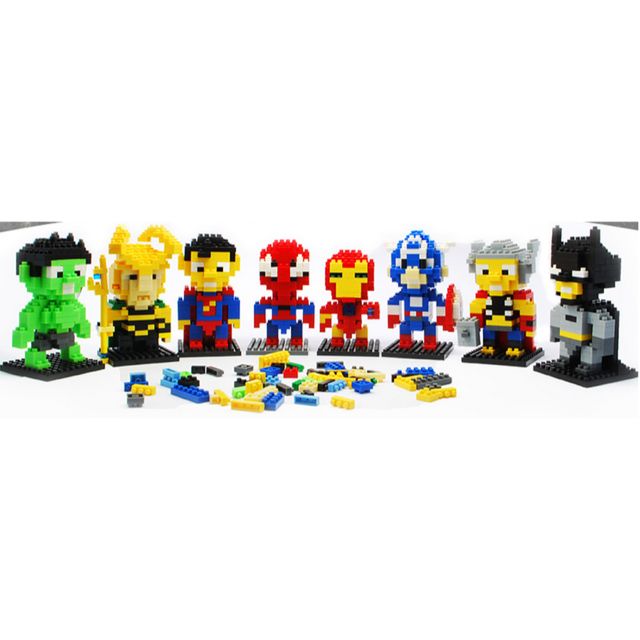 Mini Lego Loz Bricks - Marvel Collection, Hobbies & Toys, Toys & Games ...