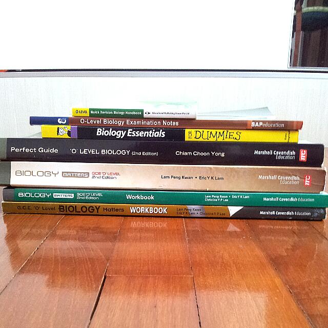 Secondary 3-4 Biology Textbook/Workbook/Guidebook/Notes, Hobbies & Toys ...