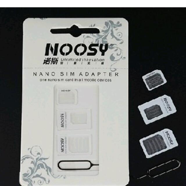 Sim Card Adaptor 4in1, Computers & Tech, Parts & Accessories, Cables ...