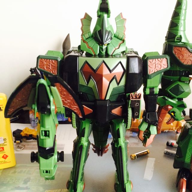 Bakuryuu Sentai Abaranger- Abarenoh And Killeroh, Hobbies & Toys, Toys ...