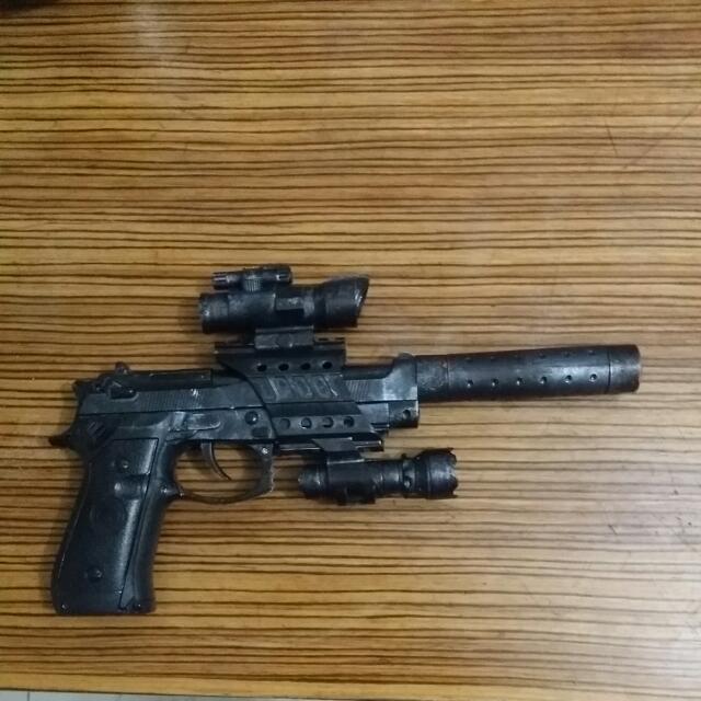 Beretta M9 Replica Toy Gun, Hobbies & Toys, Toys & Games on Carousell