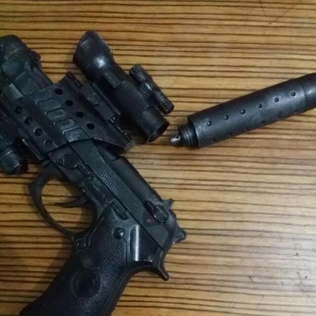 Beretta M9 Replica Toy Gun, Hobbies & Toys, Toys & Games on Carousell