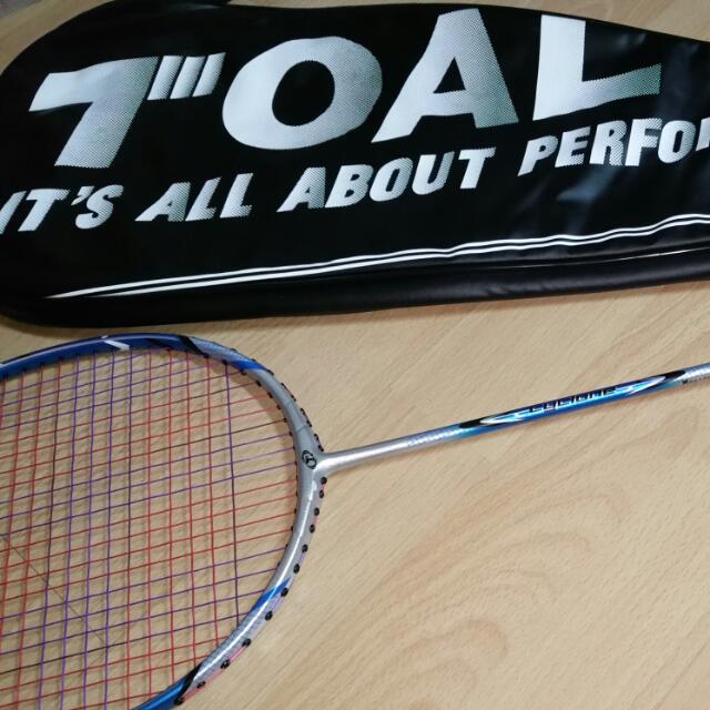 Toalson Badminton racket, Sports Equipment, Sports & Games, Racket ...