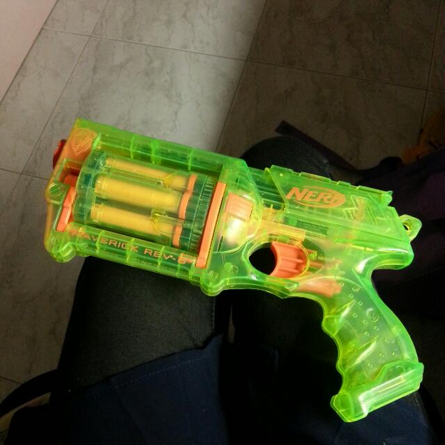 NERF MAVERICK REV-5, Hobbies & Toys, Toys & Games on Carousell