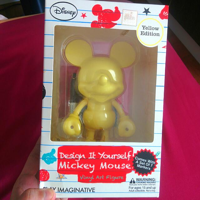 Mickey Mouse Vinyl Art Figure Collectable, Hobbies & Toys, Toys & Games ...