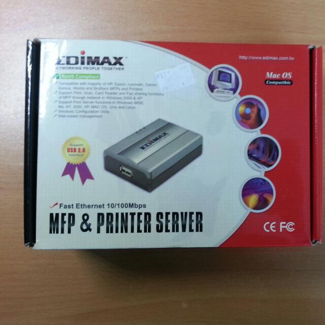 Edimax MFP & Printer Server, Computers & Tech, Parts & Accessories, Networking on Carousell
