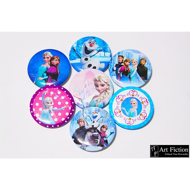 Frozen Badges, Hobbies & Toys, Stationery & Craft, Stationery & School ...