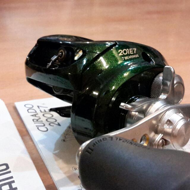 Shimano Curado 201E7 Baitcast Reel, Sports Equipment, Fishing on Carousell