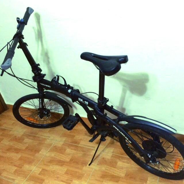 Premium-Grade Hachiko HA-10 Foldable Bicycle, Sports Equipment ...