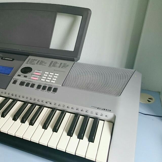 Yamaha PSR E413 Keyboard + FC4 Sustain Pedal, Hobbies & Toys, Music ...