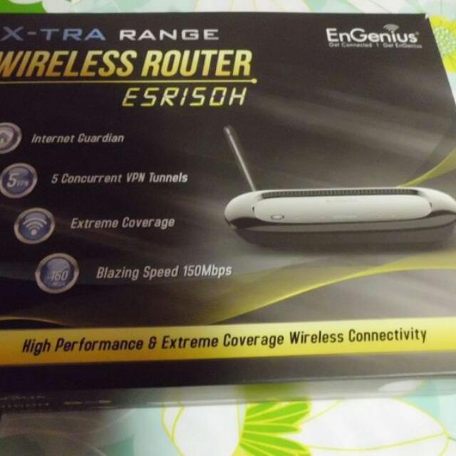Engenius Wireless Router ESR150H, Computers & Tech, Parts & Accessories ...