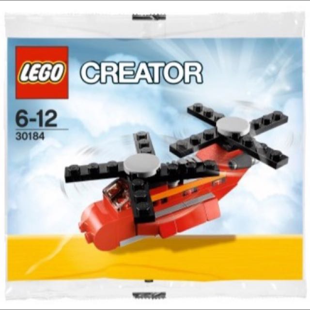 Lego 30184 Helicopter Polybag, Hobbies & Toys, Toys & Games on Carousell
