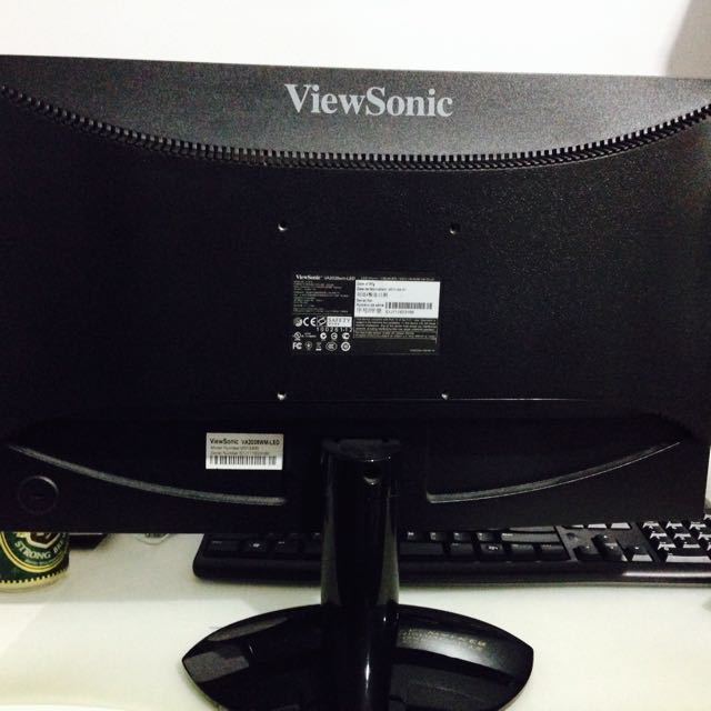 ViewSonic 20" LED Monitor Built-in Speaker, Health & Nutrition, Health ...