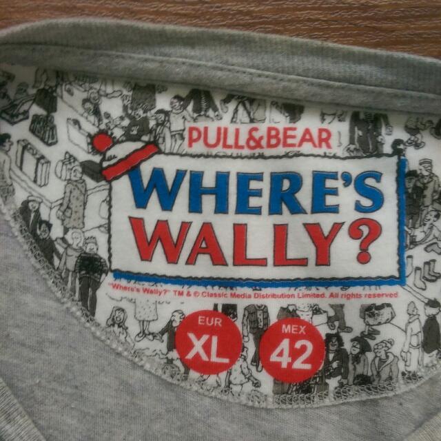 Where's wally tee, Men's Fashion, Tops & Sets, Tshirts & Polo Shirts on ...