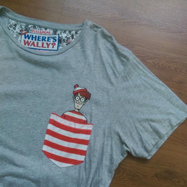 Where's wally tee, Men's Fashion, Tops & Sets, Tshirts & Polo Shirts on ...