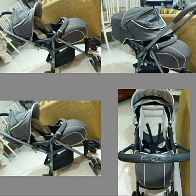 Combi Urban Walker Stroller Black, Babies & Kids, Going Out, Strollers ...