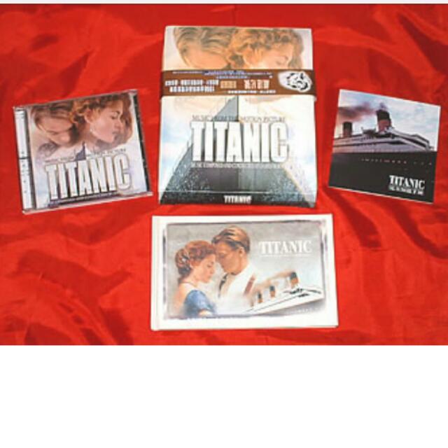 Titanic (1997 limited edition box set featuring 15-track soundtrack CD ...