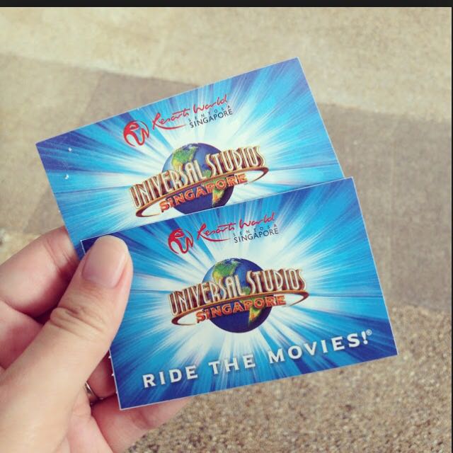 UNIVERSAL STUDIOS TICKET, Entertainment on Carousell