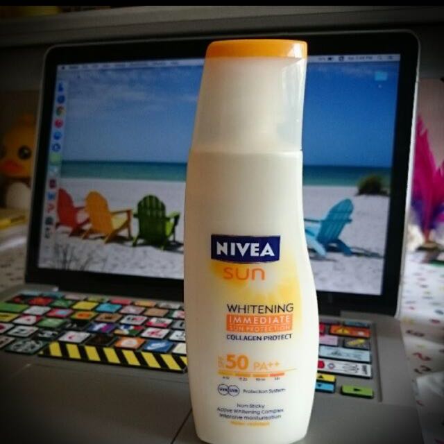 Nivea Sunscreen, Women's Fashion, Swimwear, Rash Guard on Carousell
