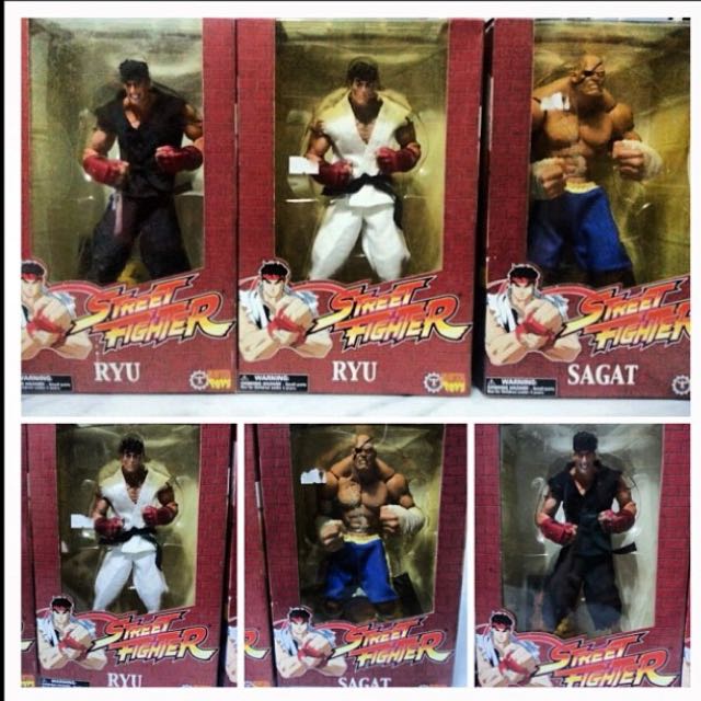 Sota 1/6 Scale Street Fighter Ryu, Evil Ryu And Sagat, Hobbies & Toys ...