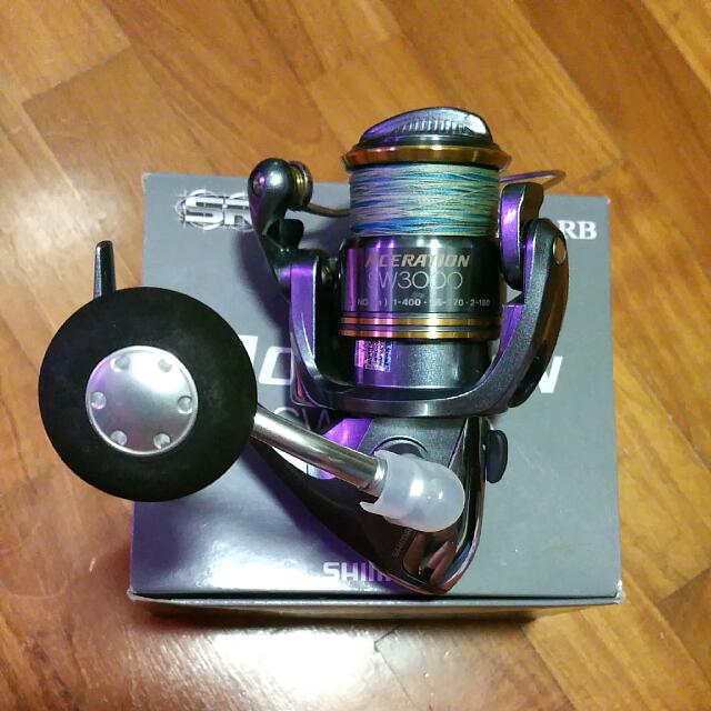 SHIMANO ACERATION SW3000, Sports Equipment, Bicycles & Parts, Parts & Accessories on Carousell