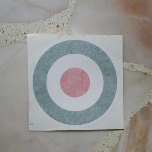 Vespa Mod Target Italian Colours Sticker/decal , Hobbies & Toys ...